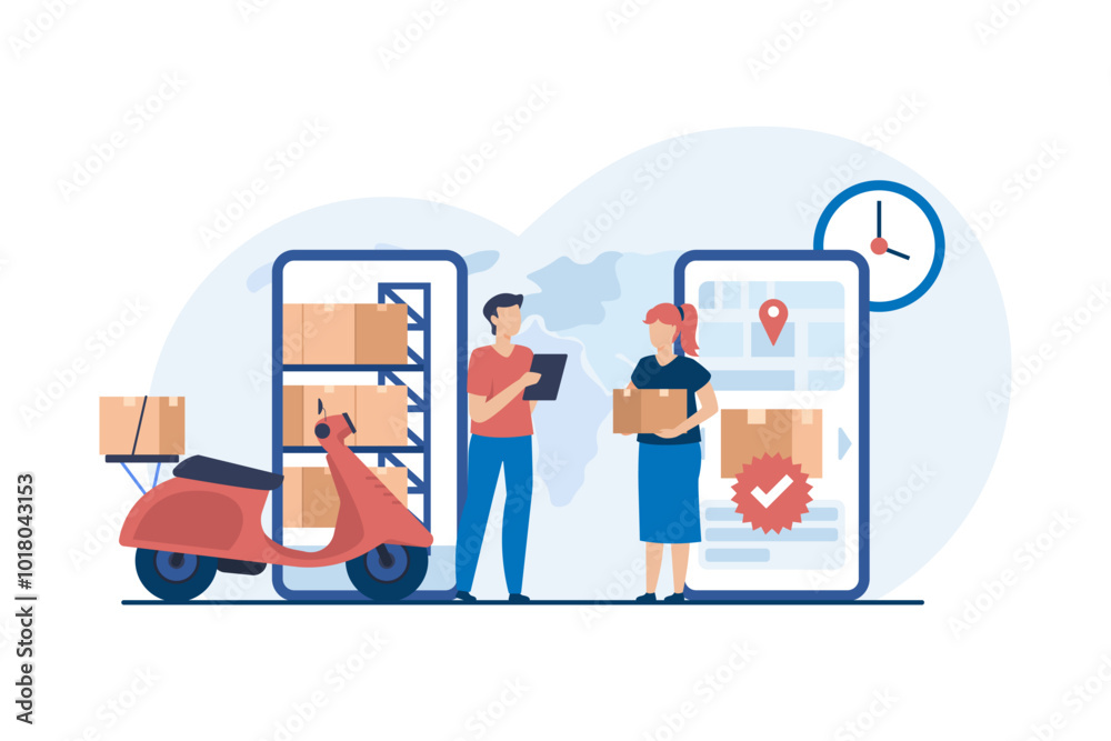 Integrated Logistics System for Efficient Product Delivery and Supply ...