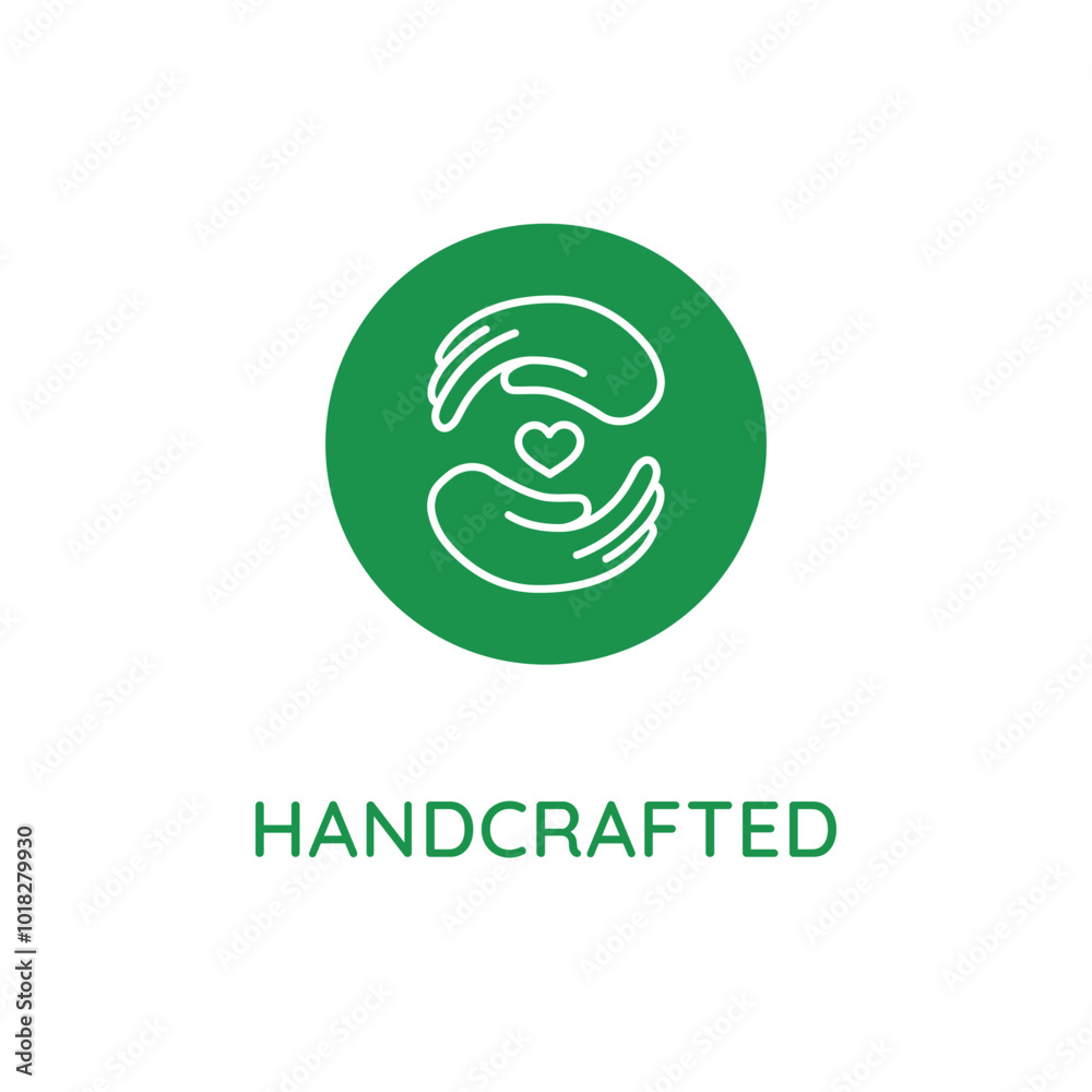 Vector line design element, badge and icon for food and cosmetics ...