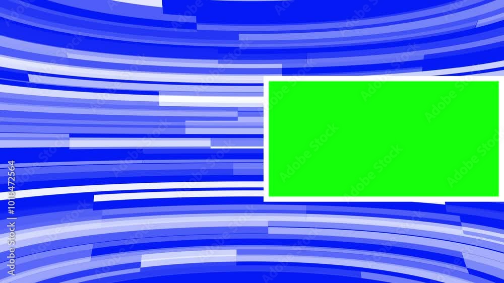 Technology news background animation with earth map and green screen ...