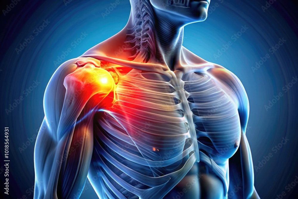 Comprehensive depiction of a rotator cuff tear that highlights ...