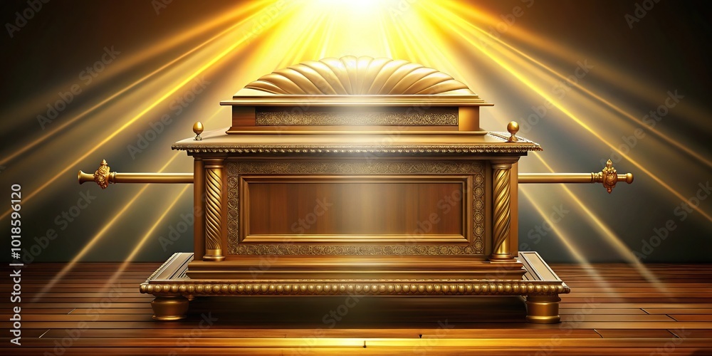 Ark of the Covenant and Moses sanctuary tabernacle furniture in the ...
