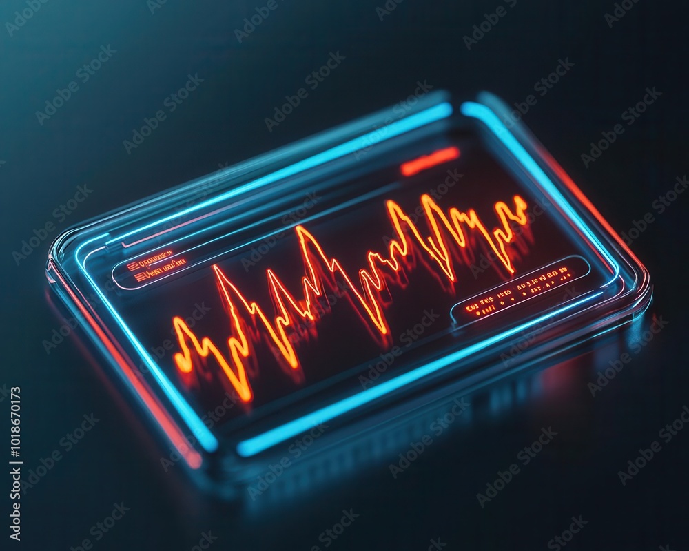 Biocompatible electronic skin patch monitoring vital signs, sleek ...