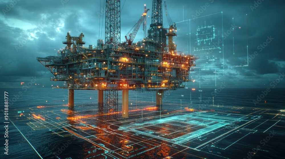 A digital diagnostic system analyzing the structural integrity of an ...