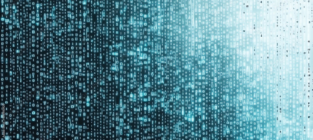 technology background, teal and cyan colour gradient from darker to ...