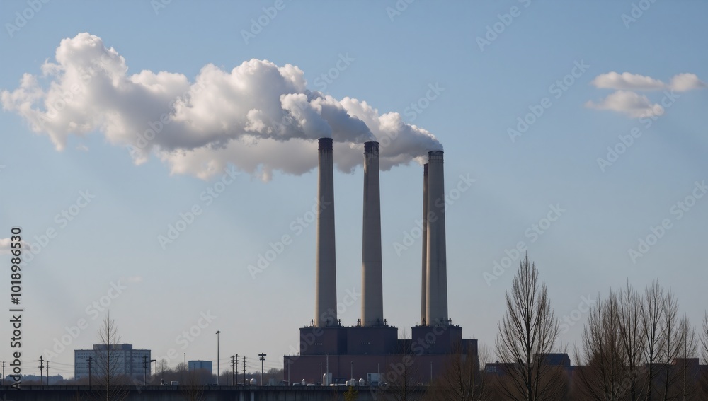 Emission of CO2 from coal-fired power plants into the atmosphere ...