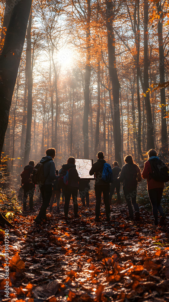 Orienteering Adventure: Navigating Through Nature's Terrain with Maps ...