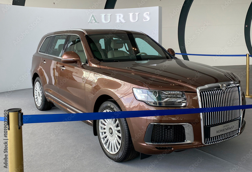 Saint Petersburg, Russia, October 08, 2024, Lakhta Center. A luxury ...