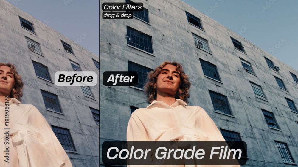 Color Grade Film Color Filters Stock Template | Adobe Stock