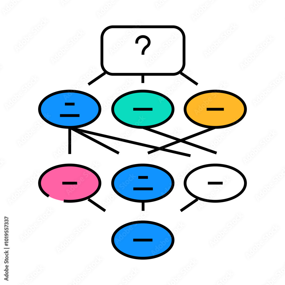 information scent ux ui design line icon vector. information scent ux ...