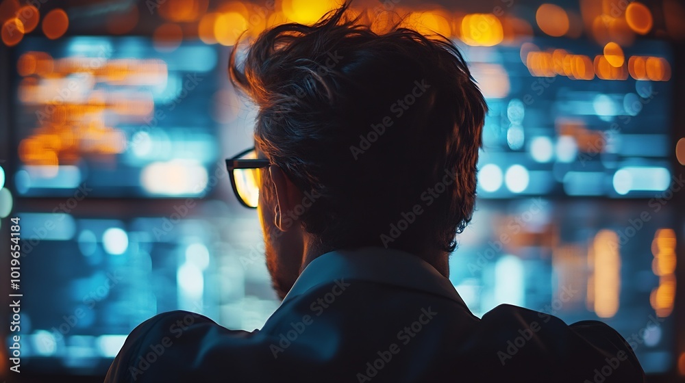 Business person explore the core of cyber security Delve into ...