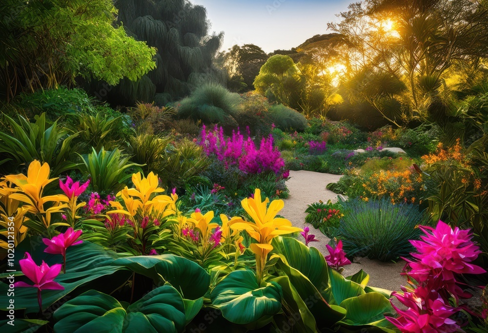 explore vibrant nature scenes filled unique plant showcasing lush foliage bright colors ...