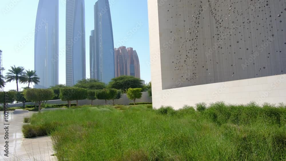 The Founder Memorial is monument and visitor center in Abu Dhabi ...