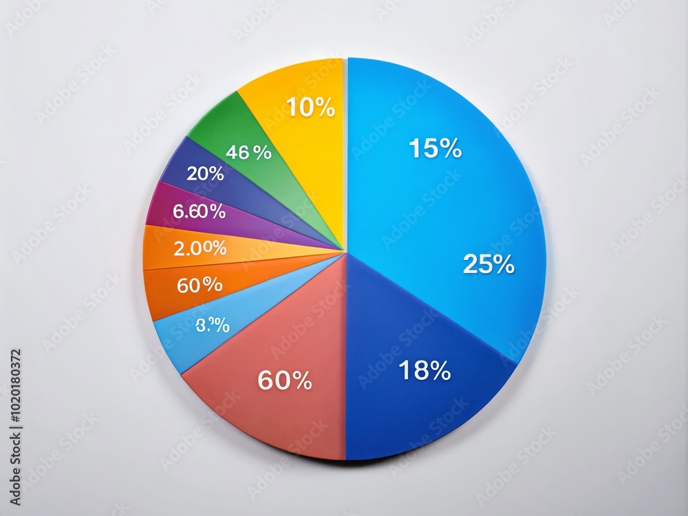 World Religion Distribution Pie Chart 2023 Illustrating Global Faiths ...