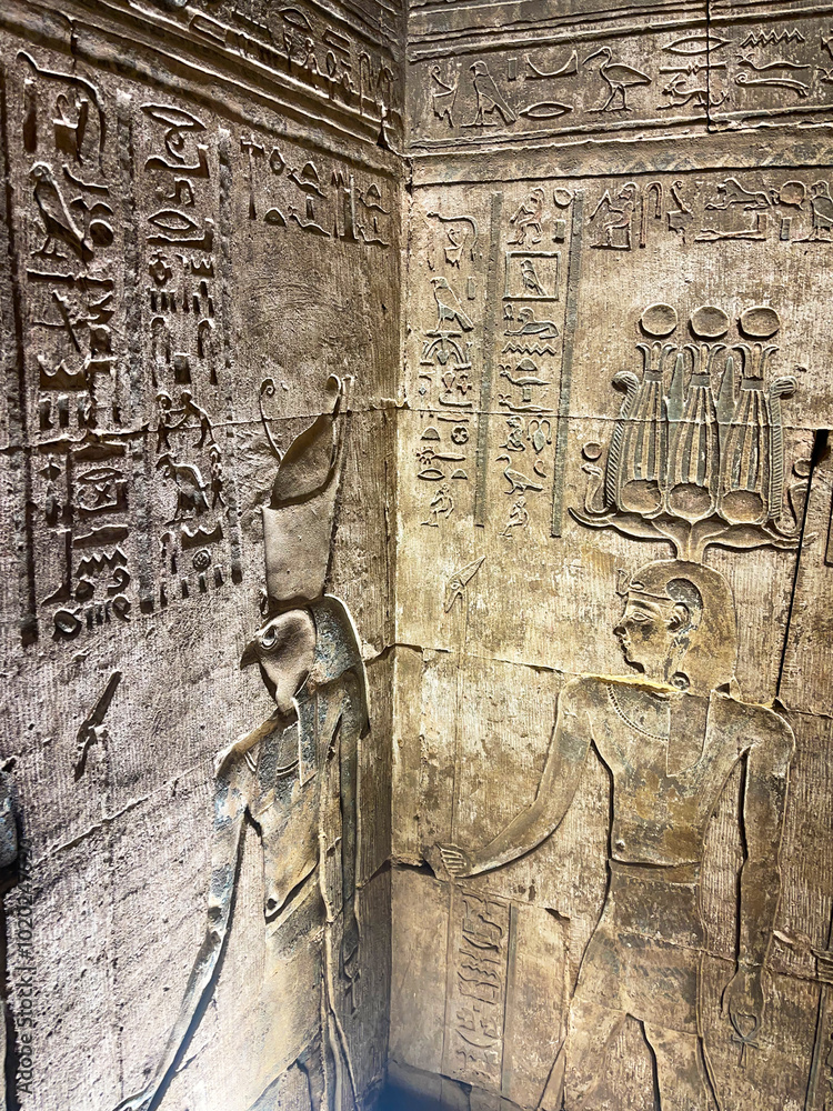Edfu, Egypt; January 17, 2024: Unveil the sacred meanings behind the ...