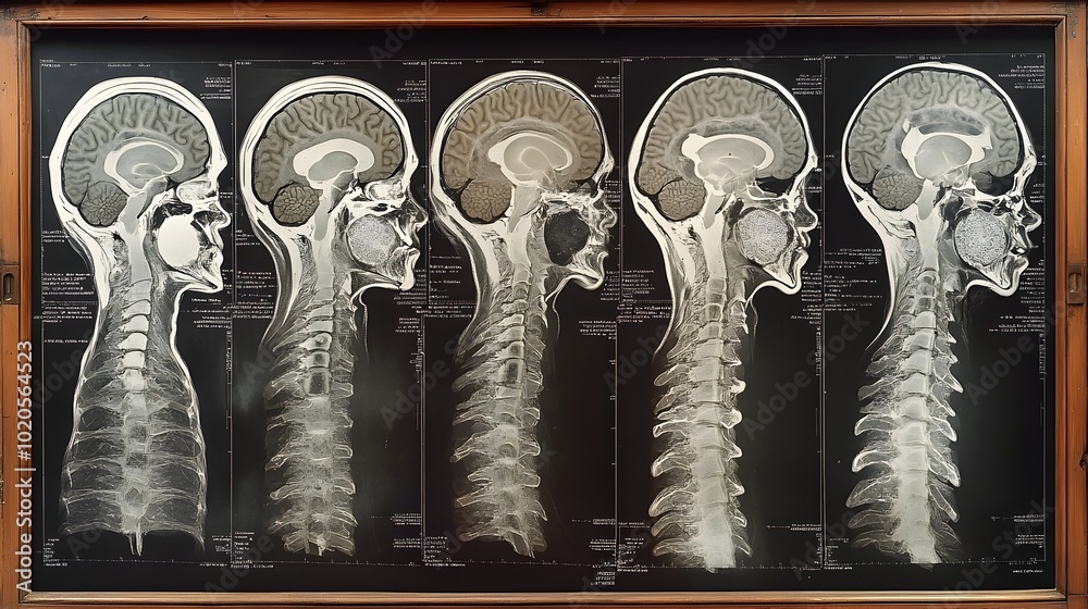 Detailed X-Ray Scans Showing the Skeletal Structure and Anatomy of the ...