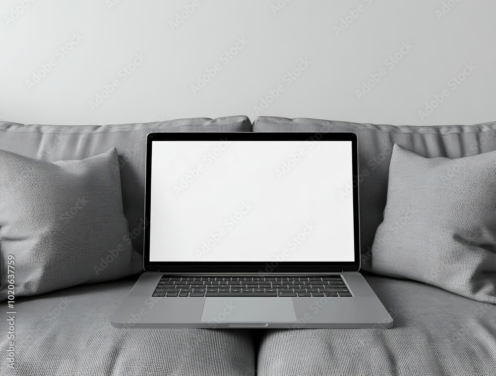 Laptop Mockup, Blank Screen Laptop, Laptop Screen Mockup, Laptop PSD ...