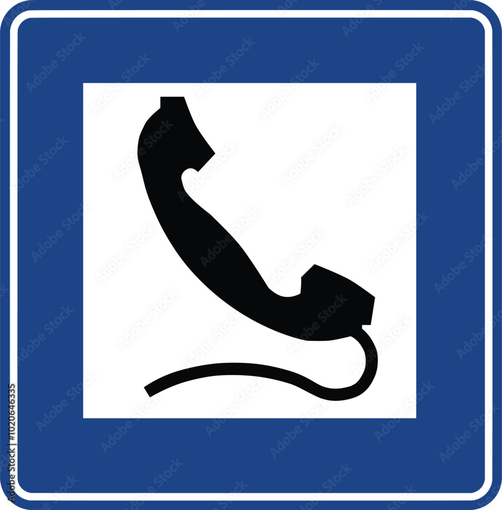 Telephone, Road signs in Turkey. Standard traffic signs on Turkish ...