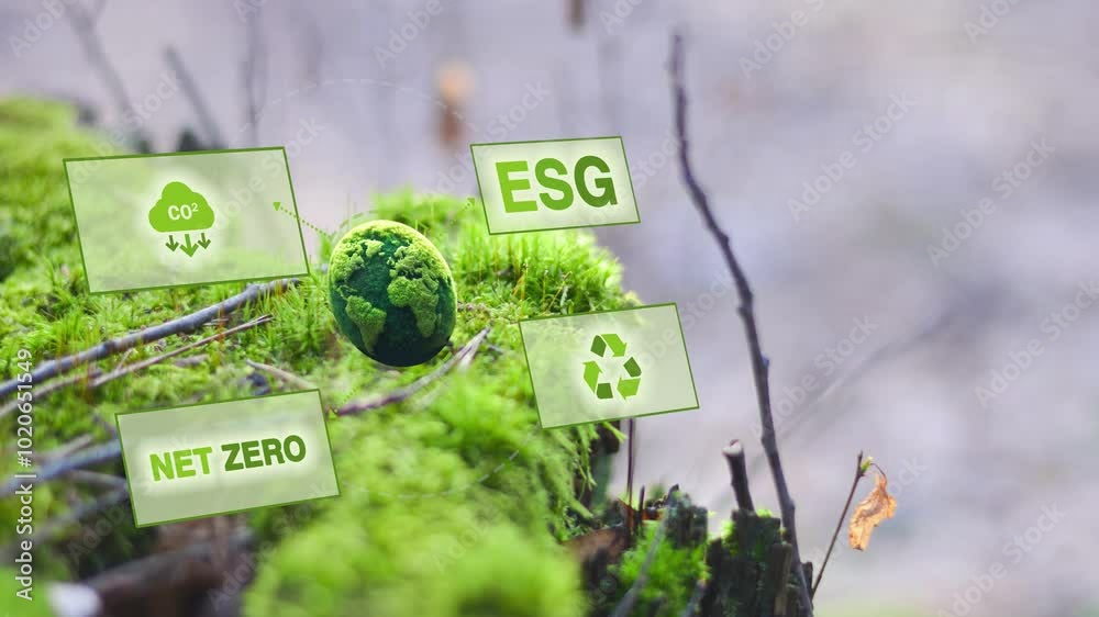 ESG environmental social governance investment business concept. ESG ...