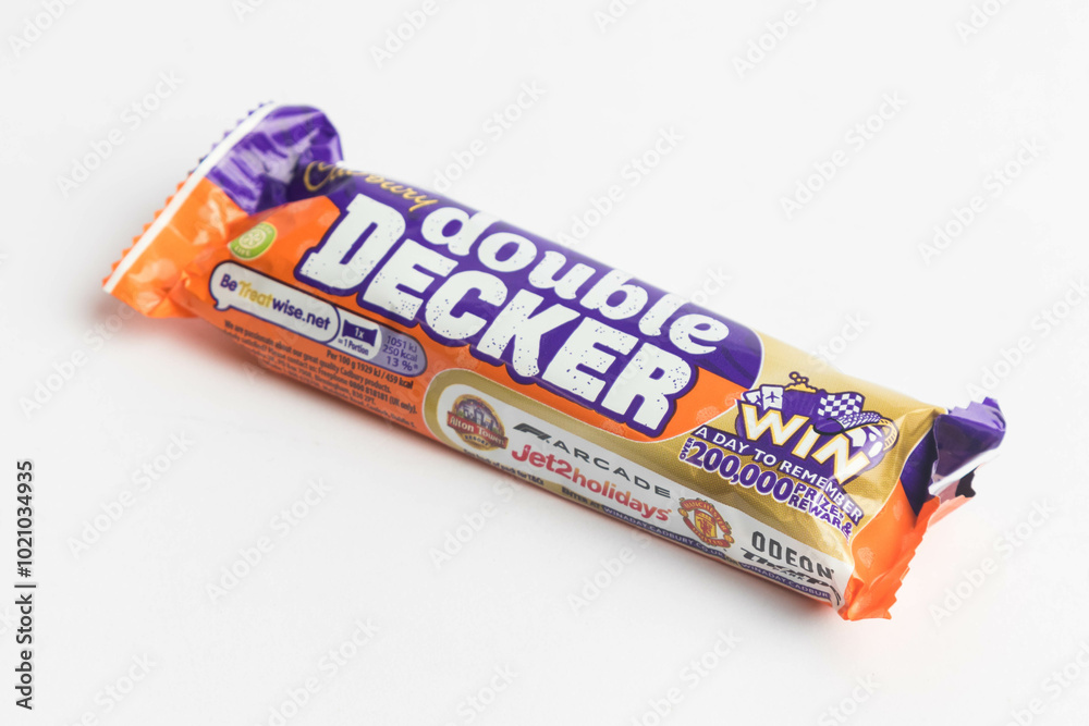 Cadbury's Double Decker Bar Stock Photo | Adobe Stock