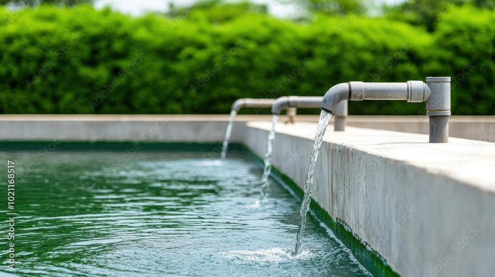 Urban water control system using rainwater harvesting and drainage ...