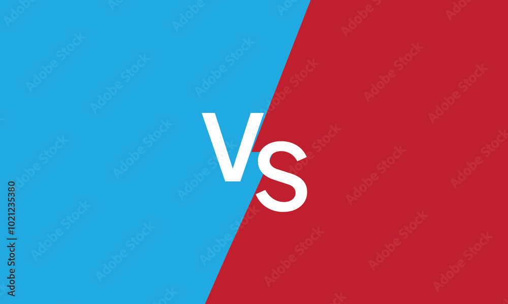 Modern versus battle background. Vs battle headline with lightning bolt ...