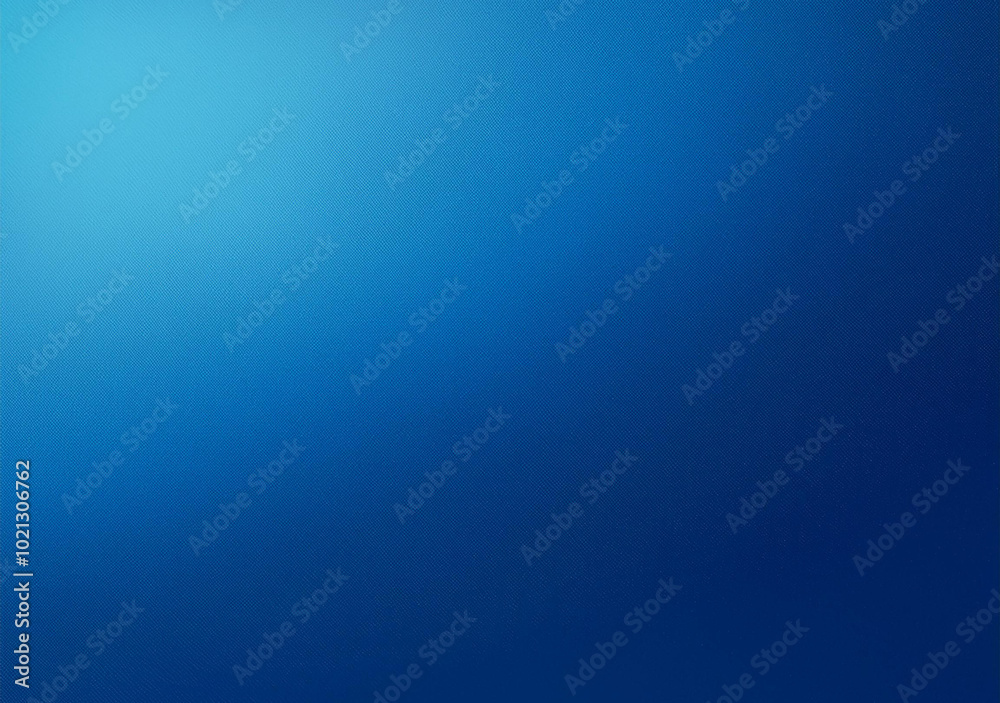 Light blue ray dark blue background grainy gradient noise texture ...