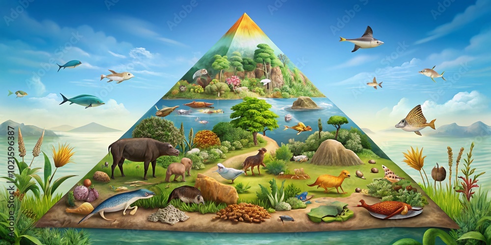 Understanding the Energy Pyramid: A Visual Guide to Trophic Levels in ...
