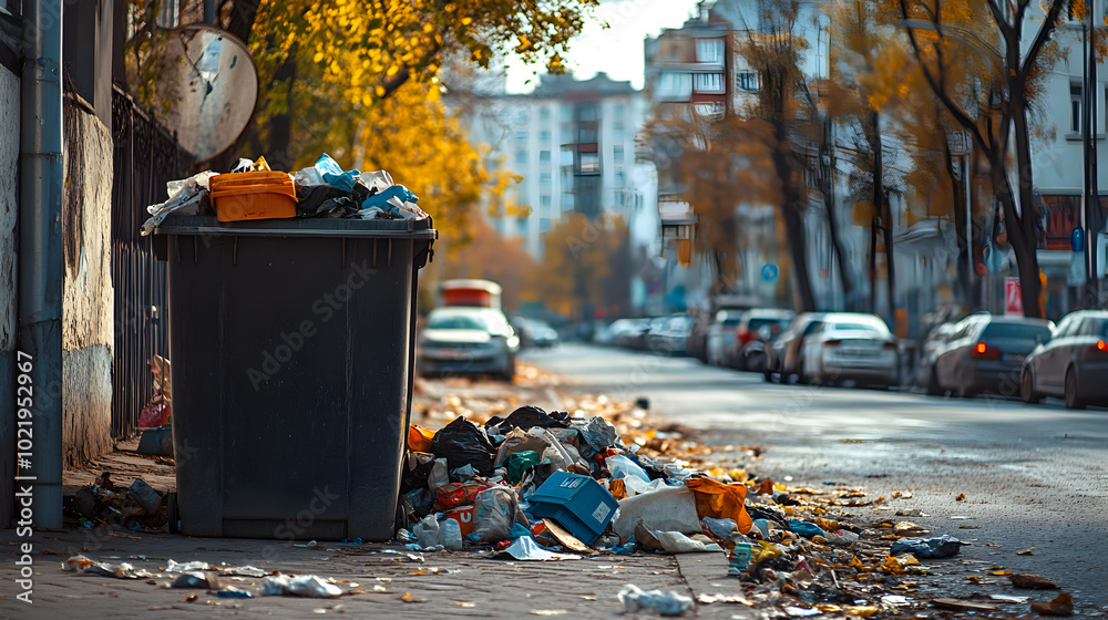Foto de basura tirada en las calles de la ciudad contaminacion visual y ...