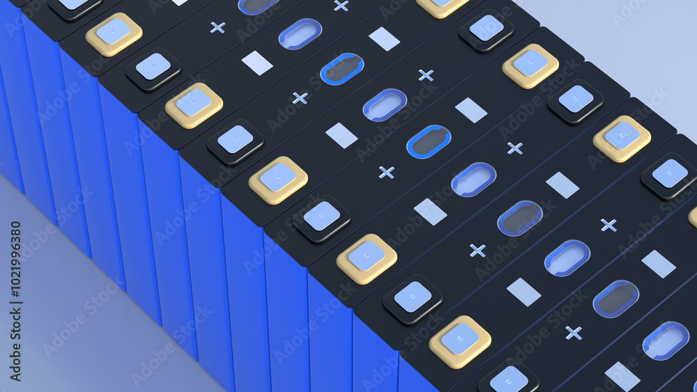 prismatic cells, rectangular lithium ion phosphate LFP battery's for ...