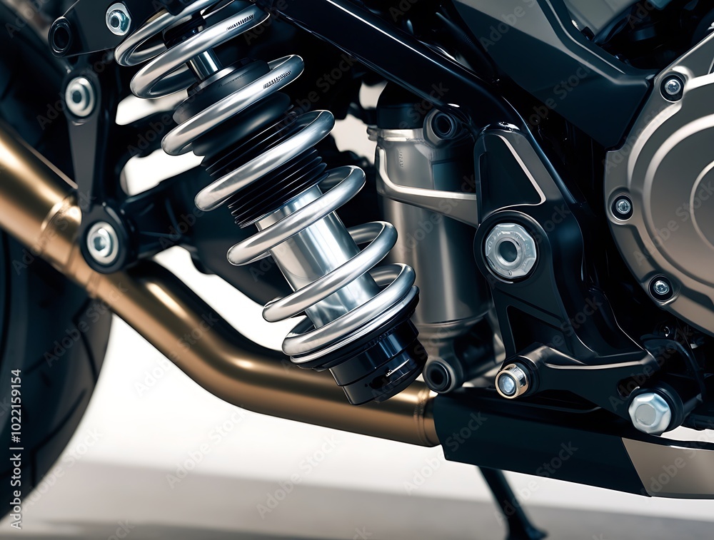 Car suspension. pictures showing the structural details of auto spare ...