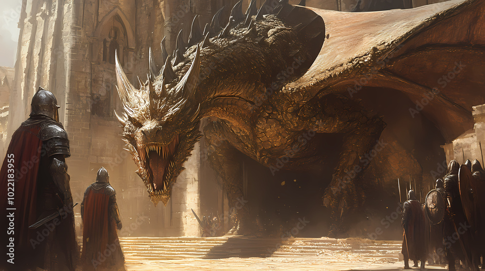 Epic medieval castle adventure featuring knights in armor, secret ...