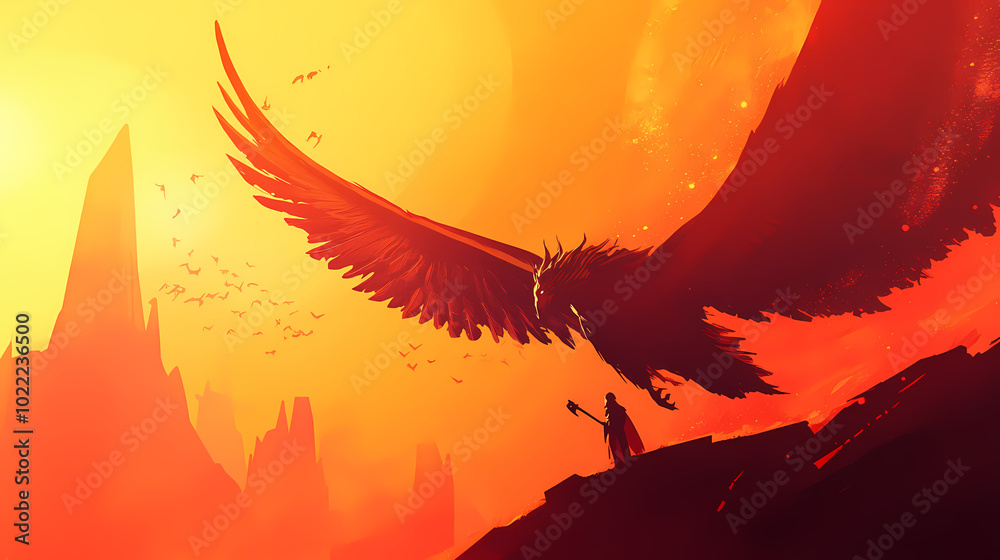 Valkyrie's descent: guiding fallen warriors to valhalla. Valkyrie on ...