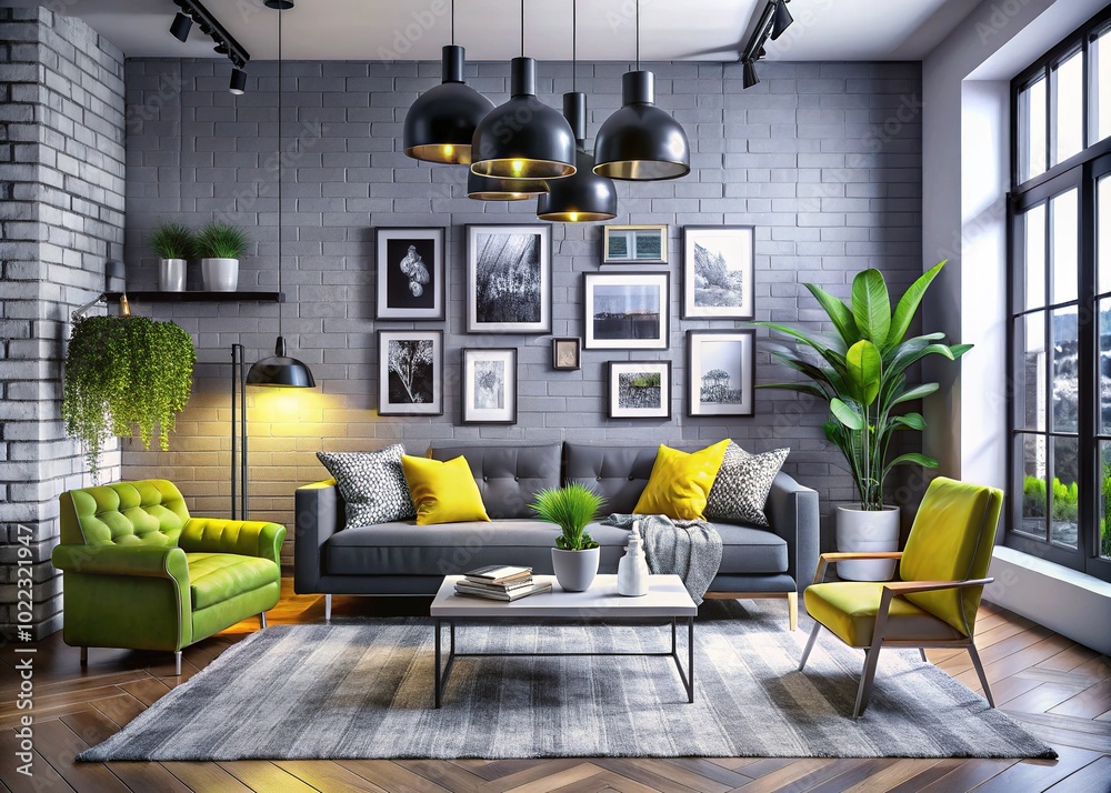 Emphasizing modernity, monochrome elegance transforms urban interiors ...