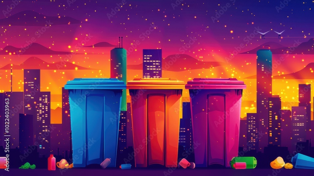Smart Waste Management: IoT-enabled sensors in bins provide real-time ...