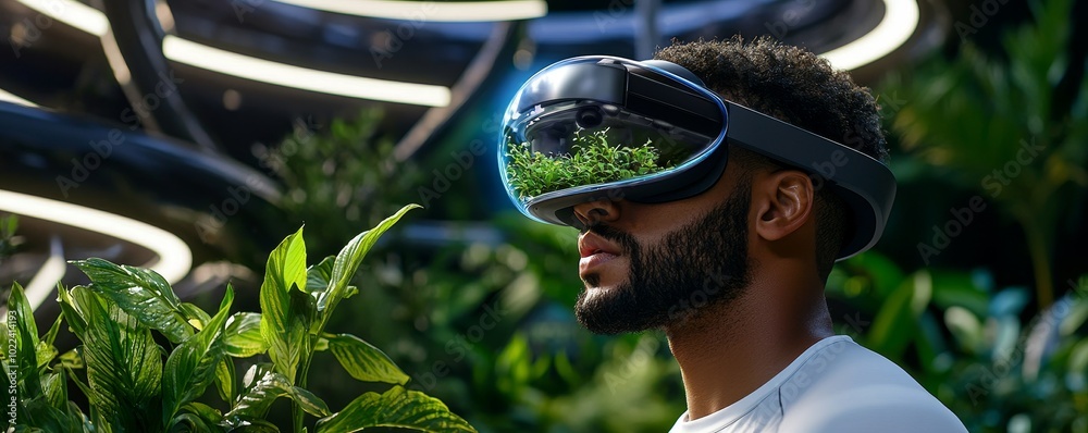 Augmented Reality Garden: A garden where visitors use AI-enhanced ...