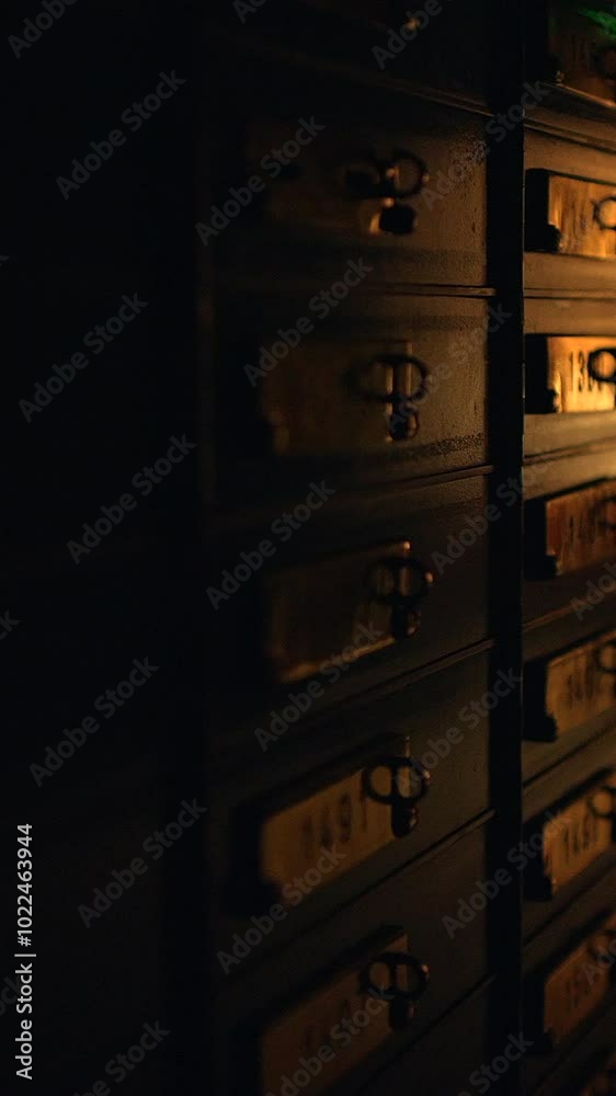 Discover Vintage Archive Cabinets featuring stunningly Illuminated ...