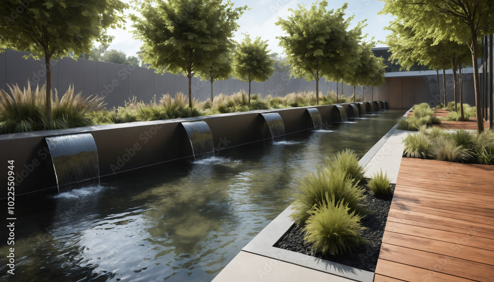 the role of water features in biophilic designenhancing sensory ...