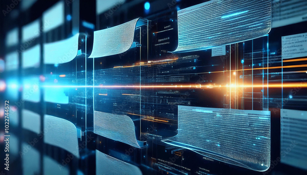 illustration of Artificial Intelligence in Document Analysis, the role of artificial ...