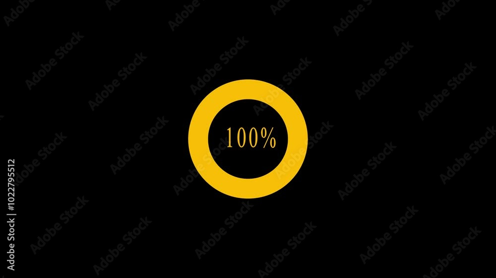 4K Loading Timer Animation Video with Progress Bar Perfect for Website ...