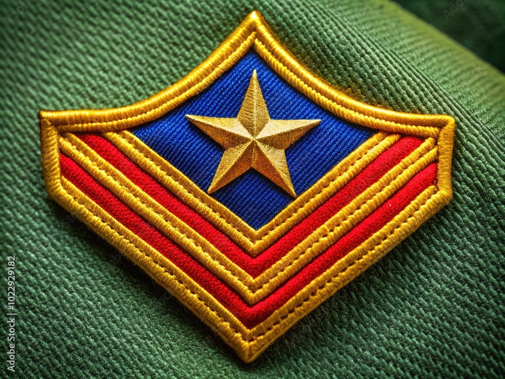 Military Rank Icon Emblem Symbol for Armed Forces, Uniforms, and ...