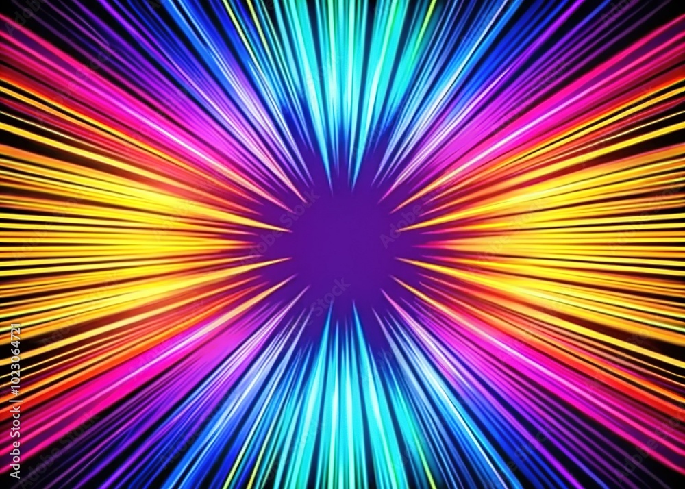 Create immersive comic frames using dynamic speed lines animation ...