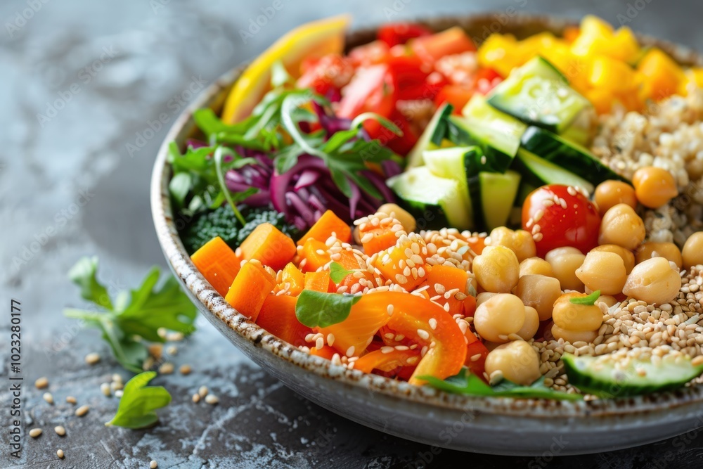 Scientific depiction of protein molecule structure as a key element in ...