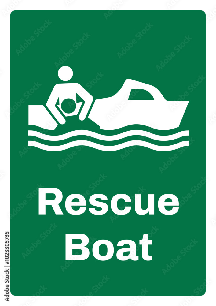 Vetor de OSHA/ANSI emergency and first aid safety signs sentence case ...
