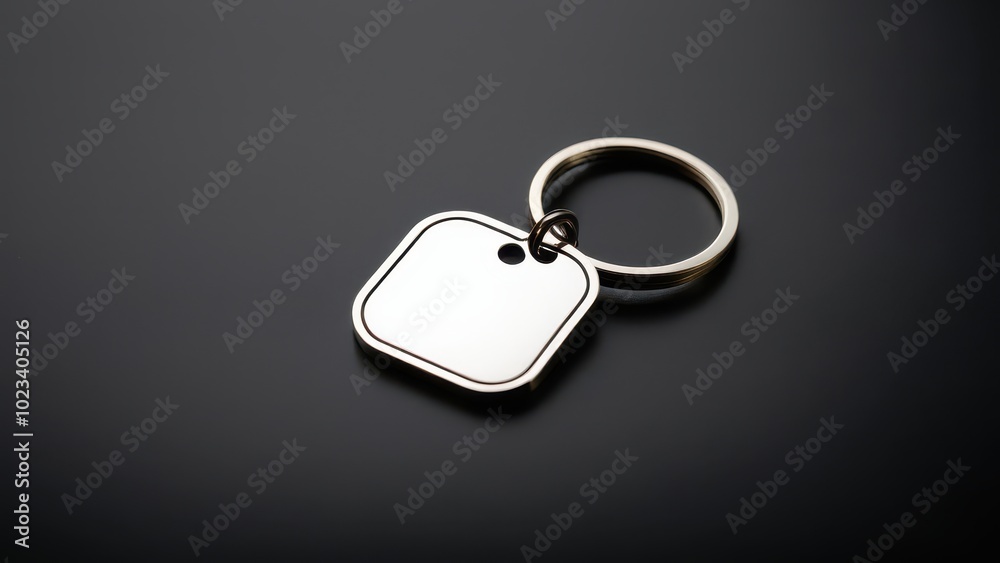 Highlight your promotional designs using a high-quality keychain mockup ...