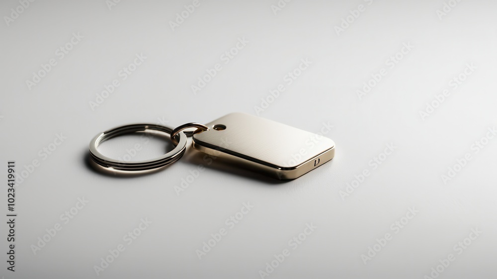 Present your product designs with a versatile keychain mockup. Great ...