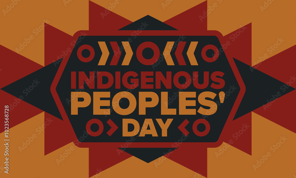 Indigenous Peoples' Day. Native American Day. American Indian culture ...