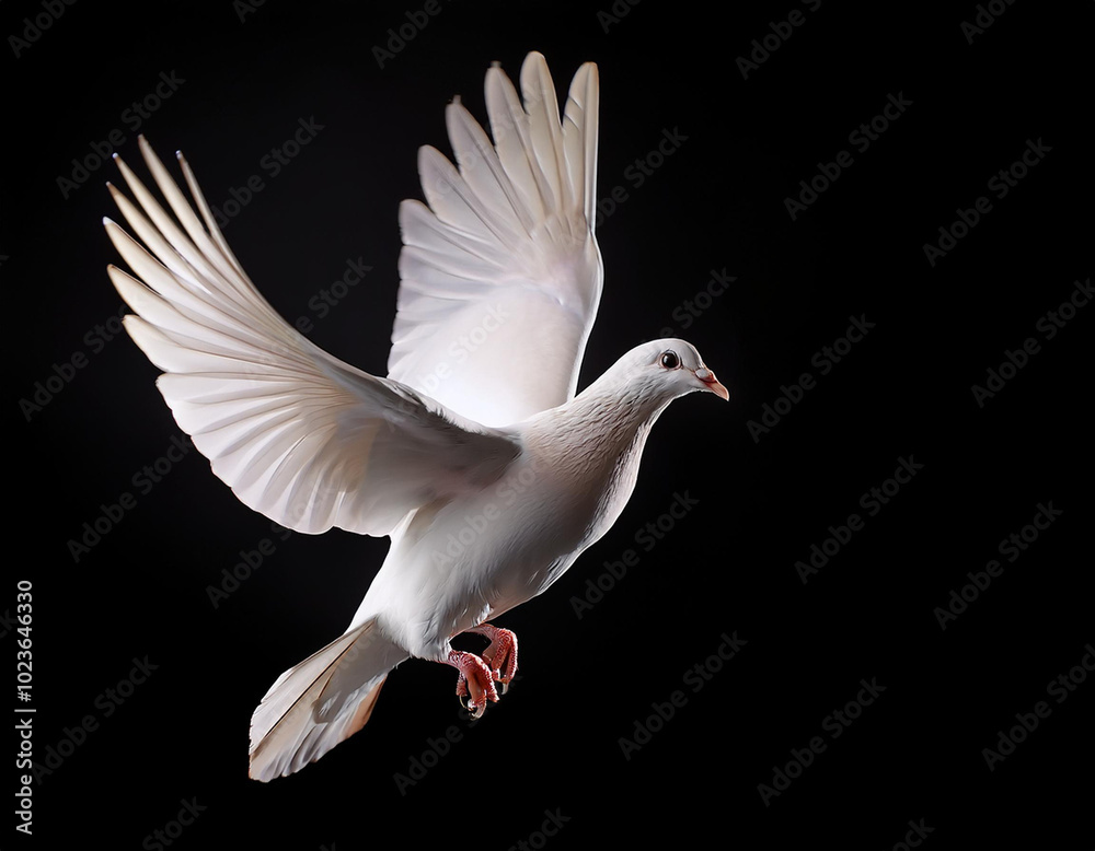 Poster, Foto Paloma blanca simbolo de la paz, theshooter - Koop op ...