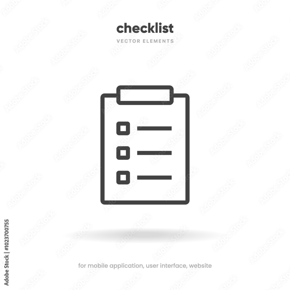 Tasks clipboard icon. Task done sign. Approved document icon. Project ...