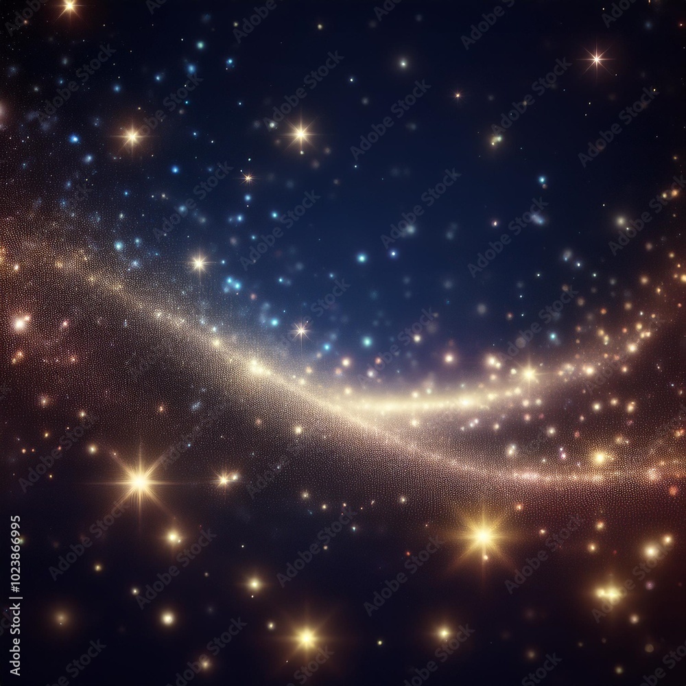 sparkling dust particles effect glowing magical dust sparkling stardust ...