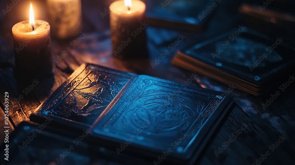 Enchanting collection of magic cards featuring mystical symbols ...